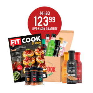 Bundle Fit Cook Foodz : 12 produits + Fit Cook Mag Vol. 2 | FitCook Foodz